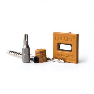 Ipe Clip Hidden Fastener Kit